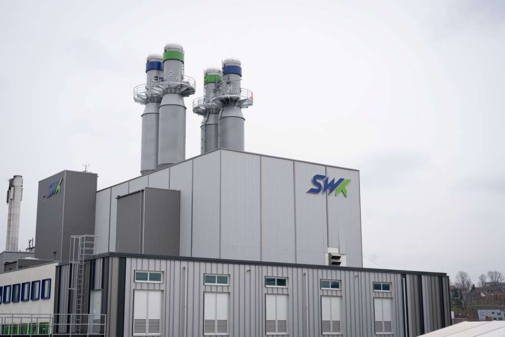 Heizkraftwerk von morgen