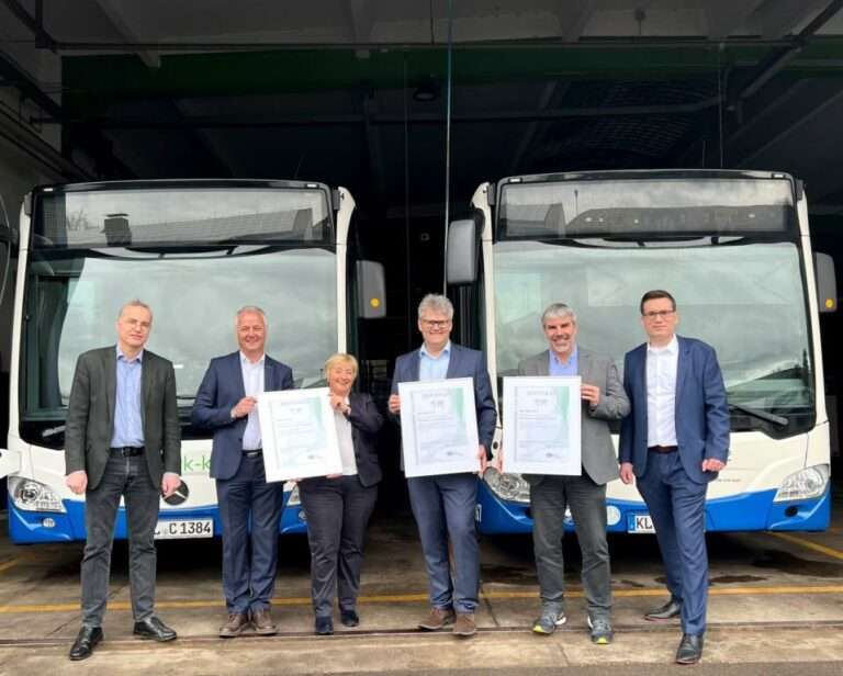 SWK Stadtwerke Kaiserslautern Verkehrs-AG dreifach ausgezeichnet